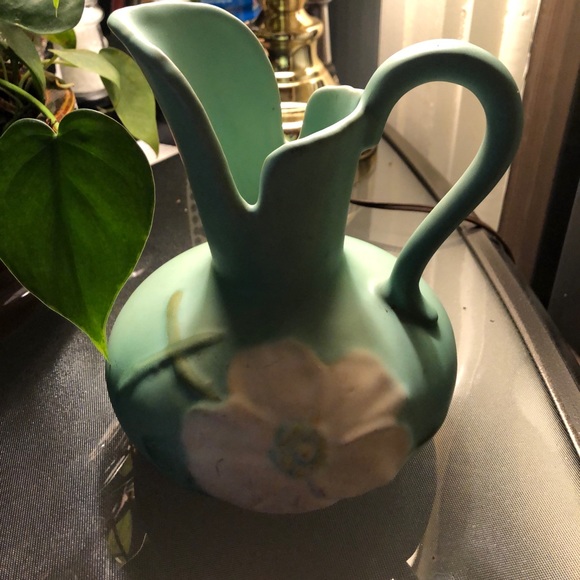 Weller | Other | Weller Ceramic Wild Rose Pitcher 93s | Poshmark